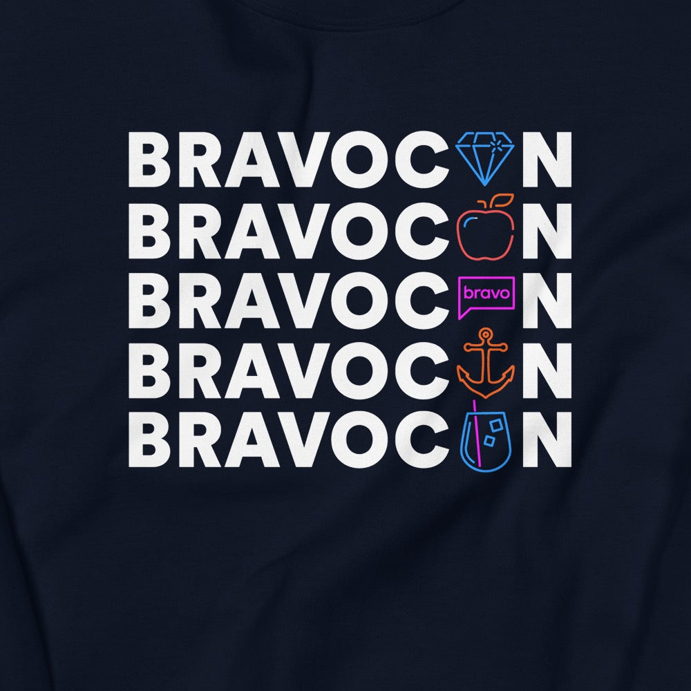 Bravocon Neon Crewneck