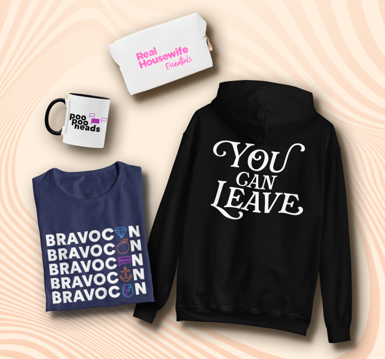 Bravo Official Fan Shop - NBCUniversal Shop Merchandise – NBC Store