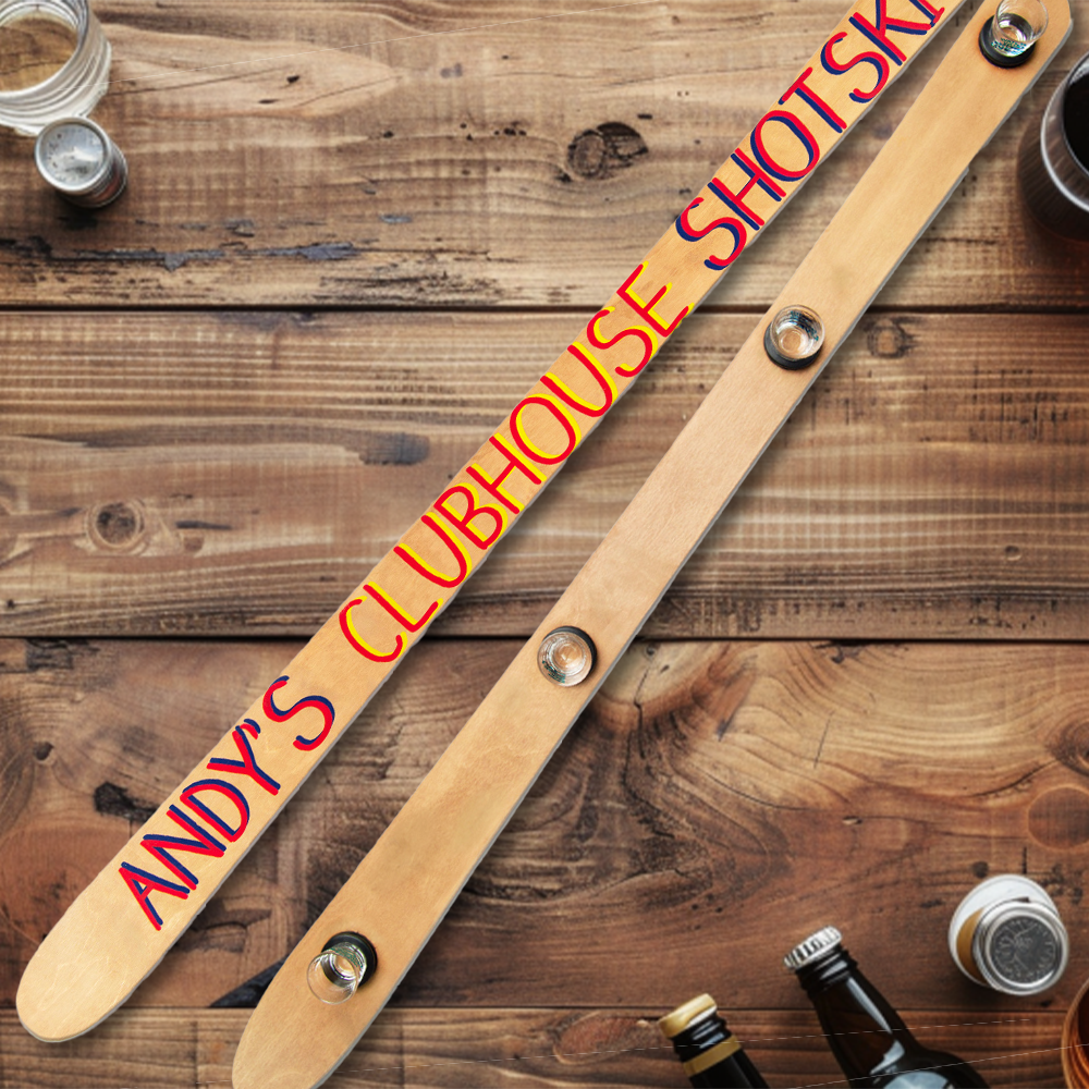Watch What Happens Live Official Andy's Clubhouse Shot Ski – NBC Store