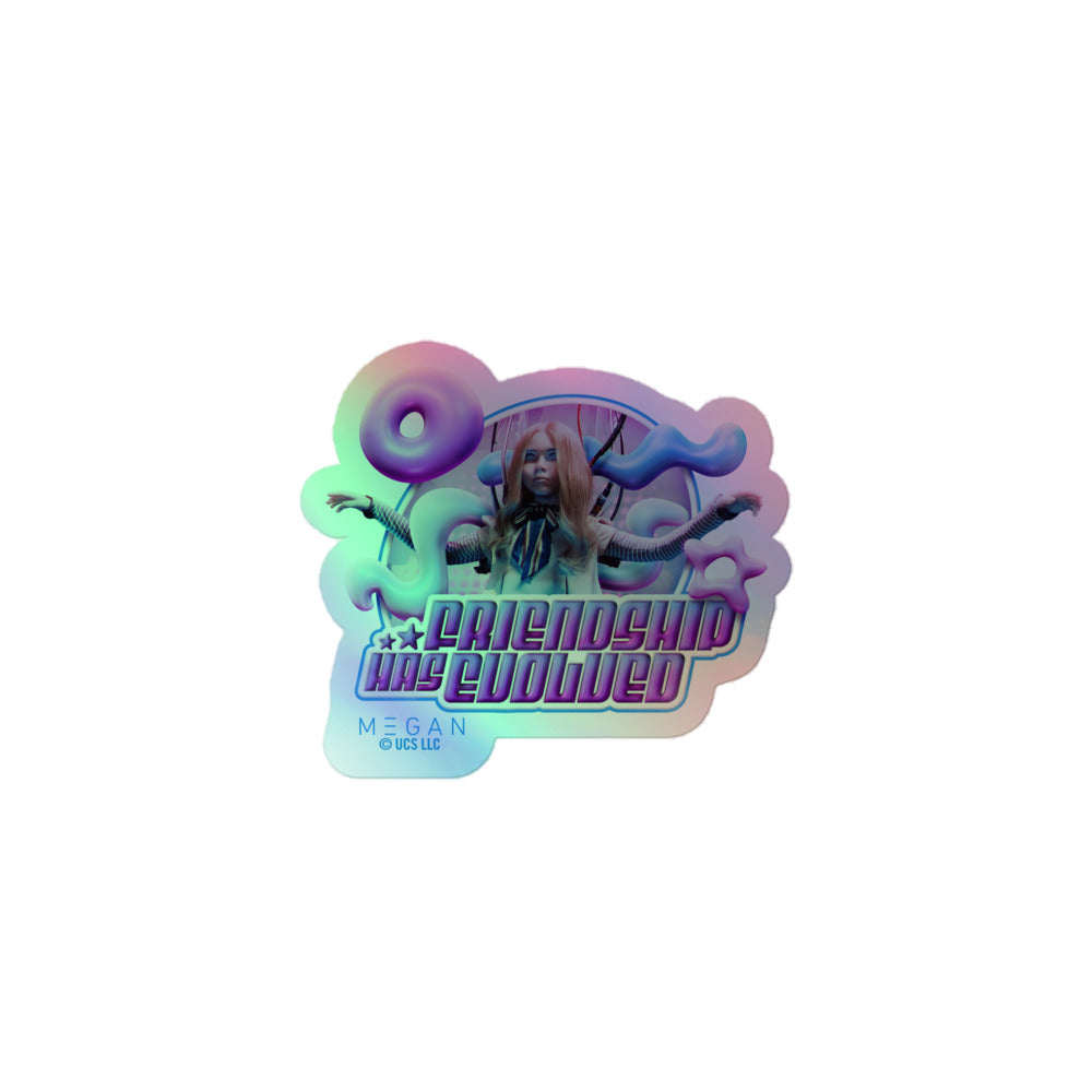 M3GAN Friendship Holographic Sticker