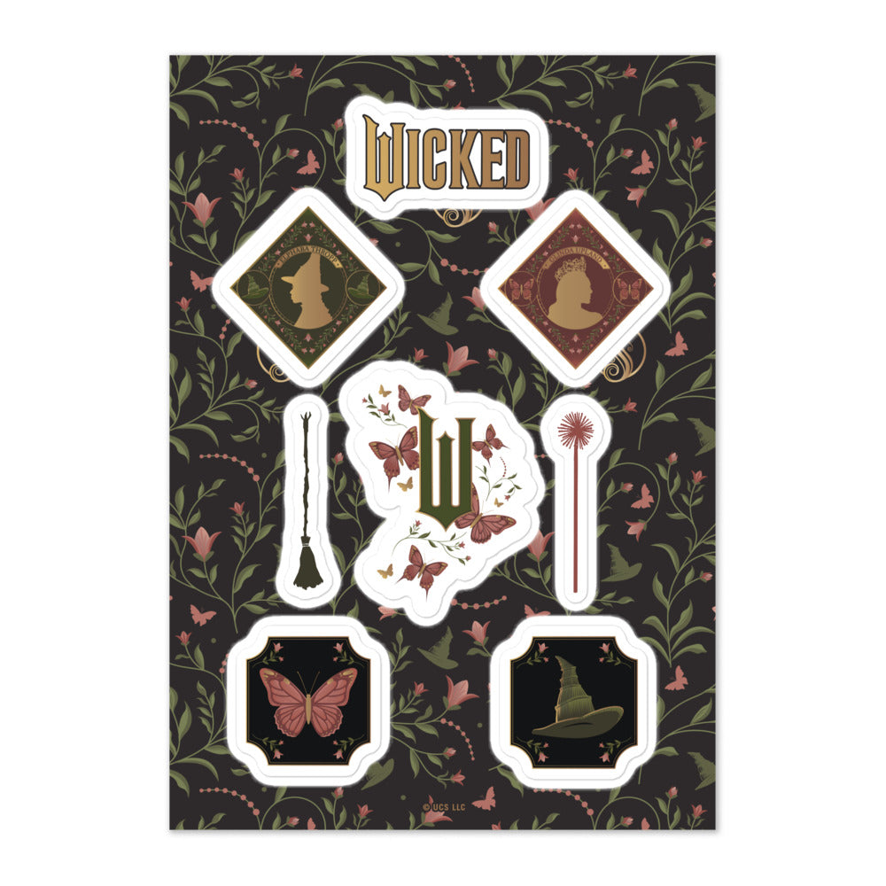 Wicked Enchanted Elements Sticker Sheet