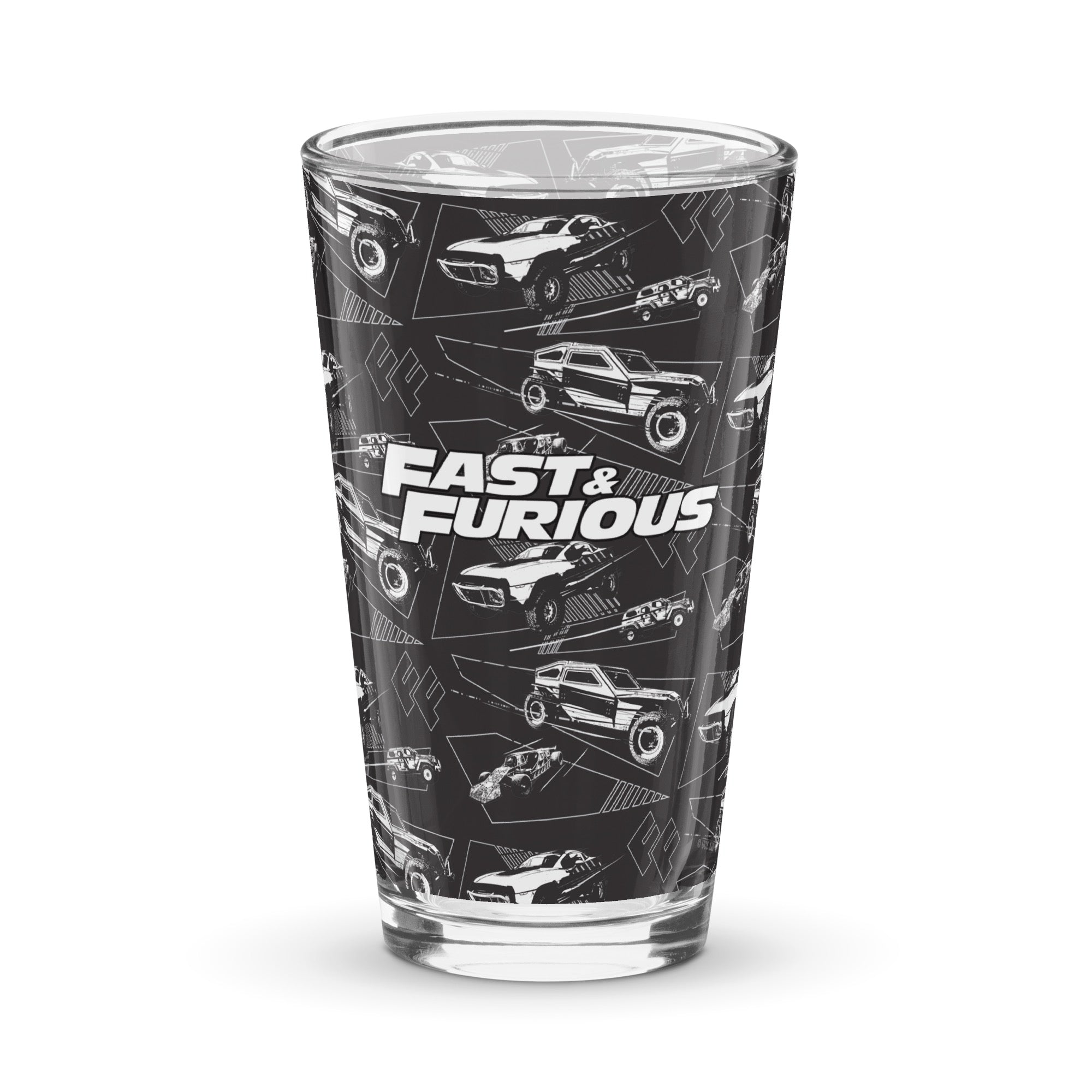 Fast & Furious Speed Pint Glass