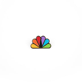 NBC Pintrill Peacock Logo Pin