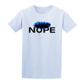 NOPE Blue Cloud Logo T-Shirt