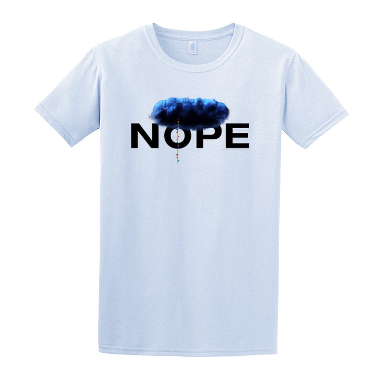NOPE Blue Cloud Logo T-Shirt