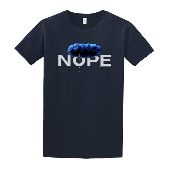 NOPE Blue Cloud Logo T-Shirt