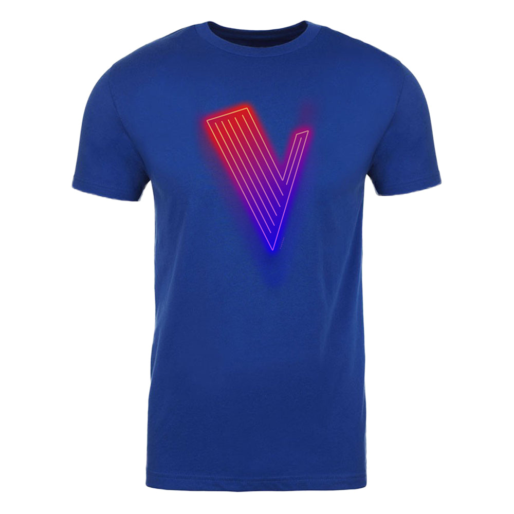 The Voice Neon Logo Adult Short Sleeve T-Shirt