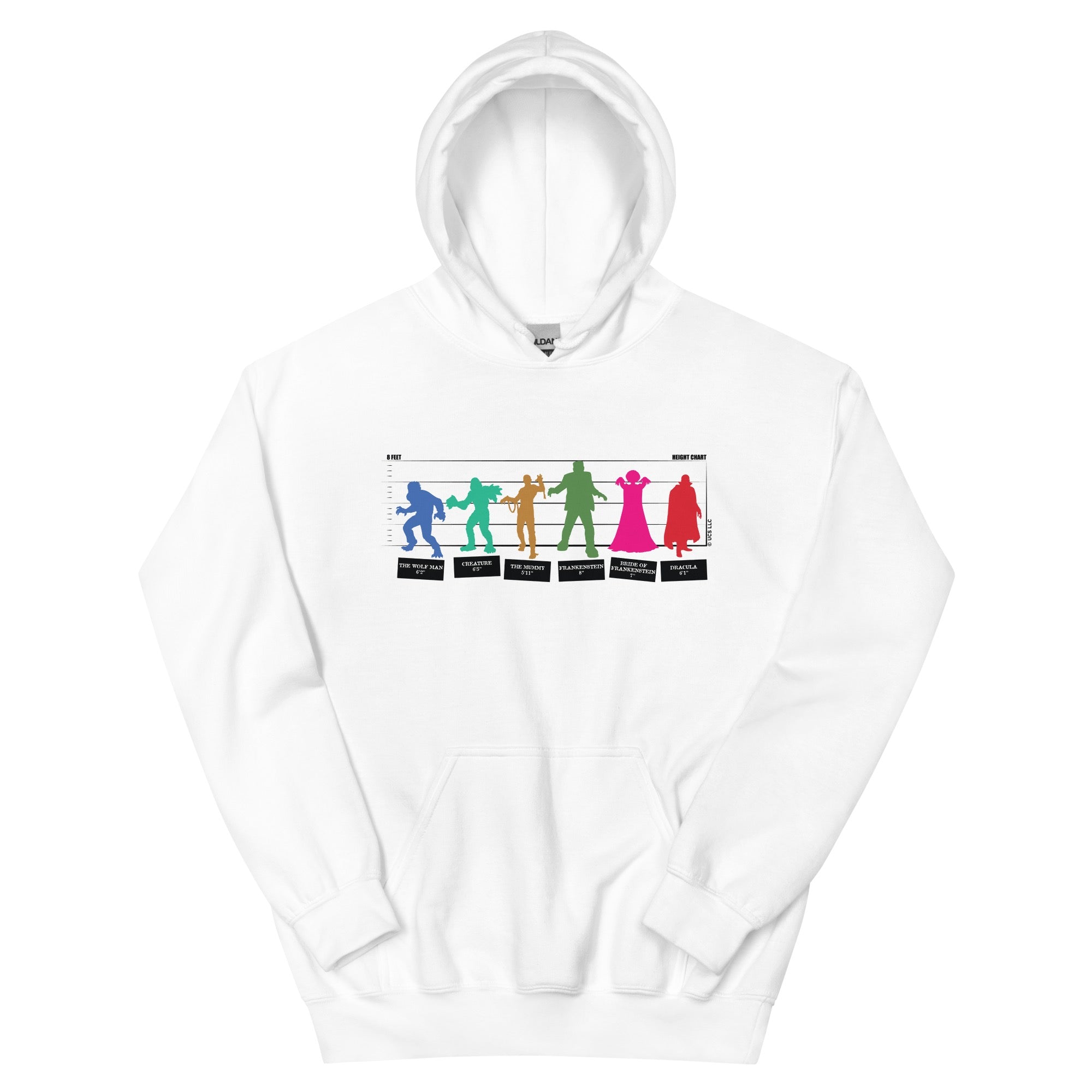 Universal Monsters Line Up Hoodie