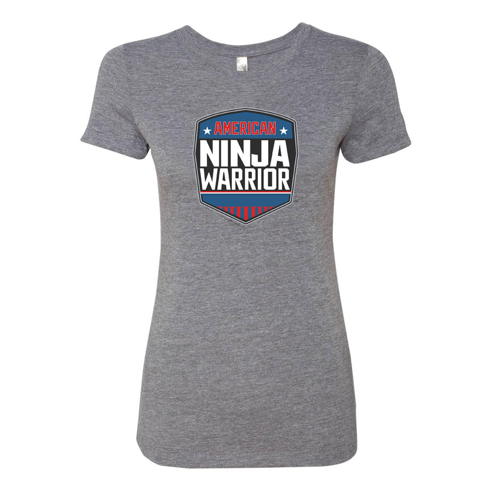 American Ninja Warrior Logo Women's Tri-Blend Short Sleeve T-Shirt