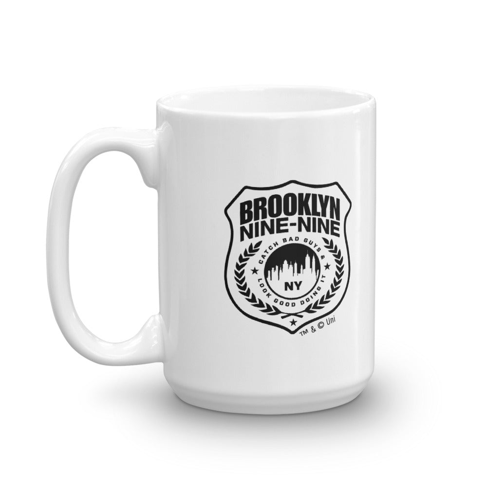 Brooklyn Nine-Nine Badge White Mug
