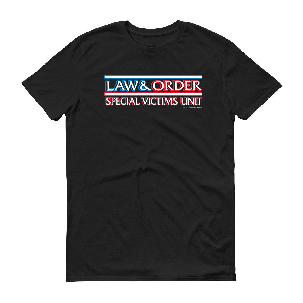 Law & Order: SVU Logo Men's Short Sleeve T-Shirt