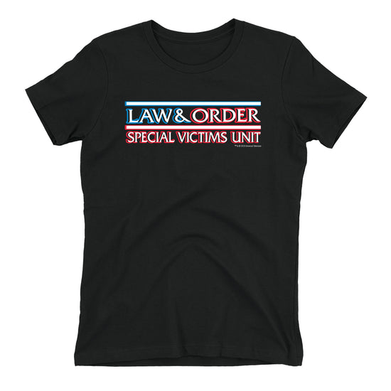 Law & Order: SVU Logo Women's Short Sleeve T-Shirt – NBC Store