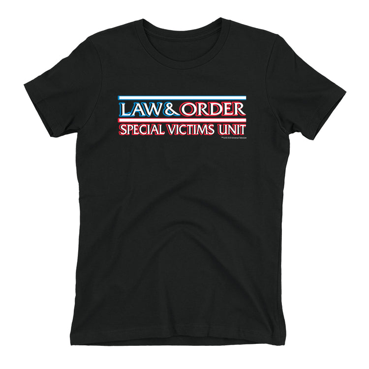 Law & Order: SVU Logo Women's Short Sleeve T-Shirt – NBC Store