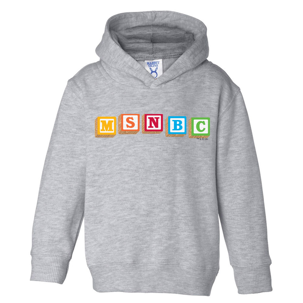 MSNBC Gear Baby Blocks Kids Hooded Sweatshirt
