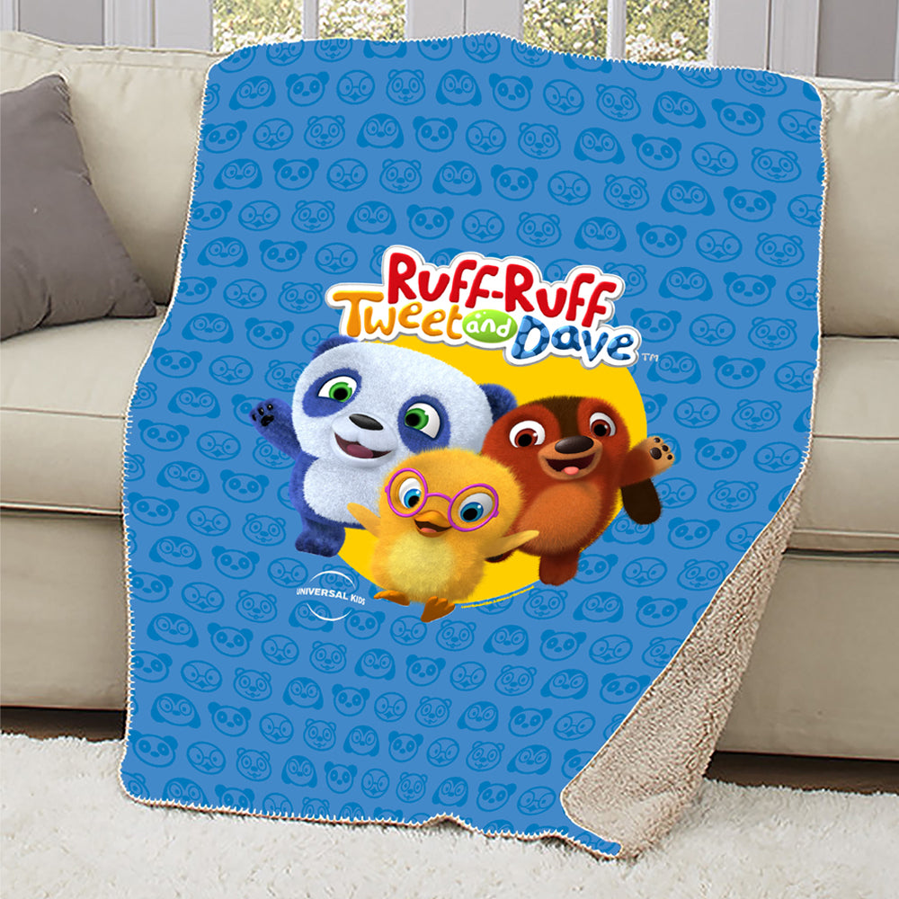 Ruff-Ruff, Tweet and Dave Sherpa Blanket