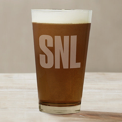 SNL Pint Glass